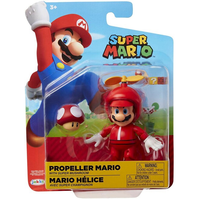 Jakks Nintendo Super Mario Wind up Mario játékfigura, 6 cm - eMAG.hu