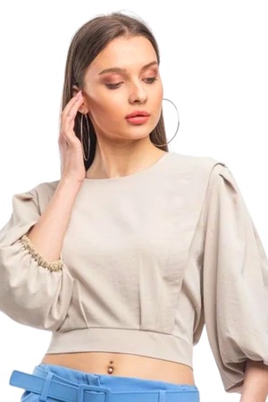 Bluza lejera bej - eMAG.ro