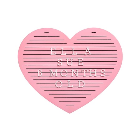 Tabla cu litere, Pearhead, inimioara roz - eMAG.ro