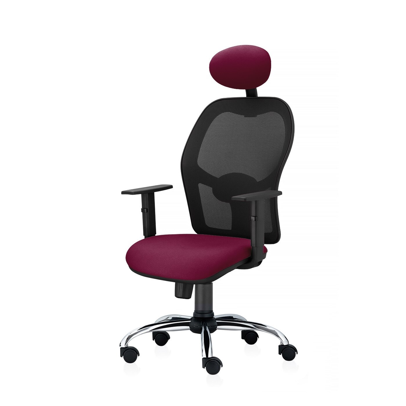 Scaun ergonomic de birou TRAFFIC CHAIRS AERO PRO, tapiterie sezut ...