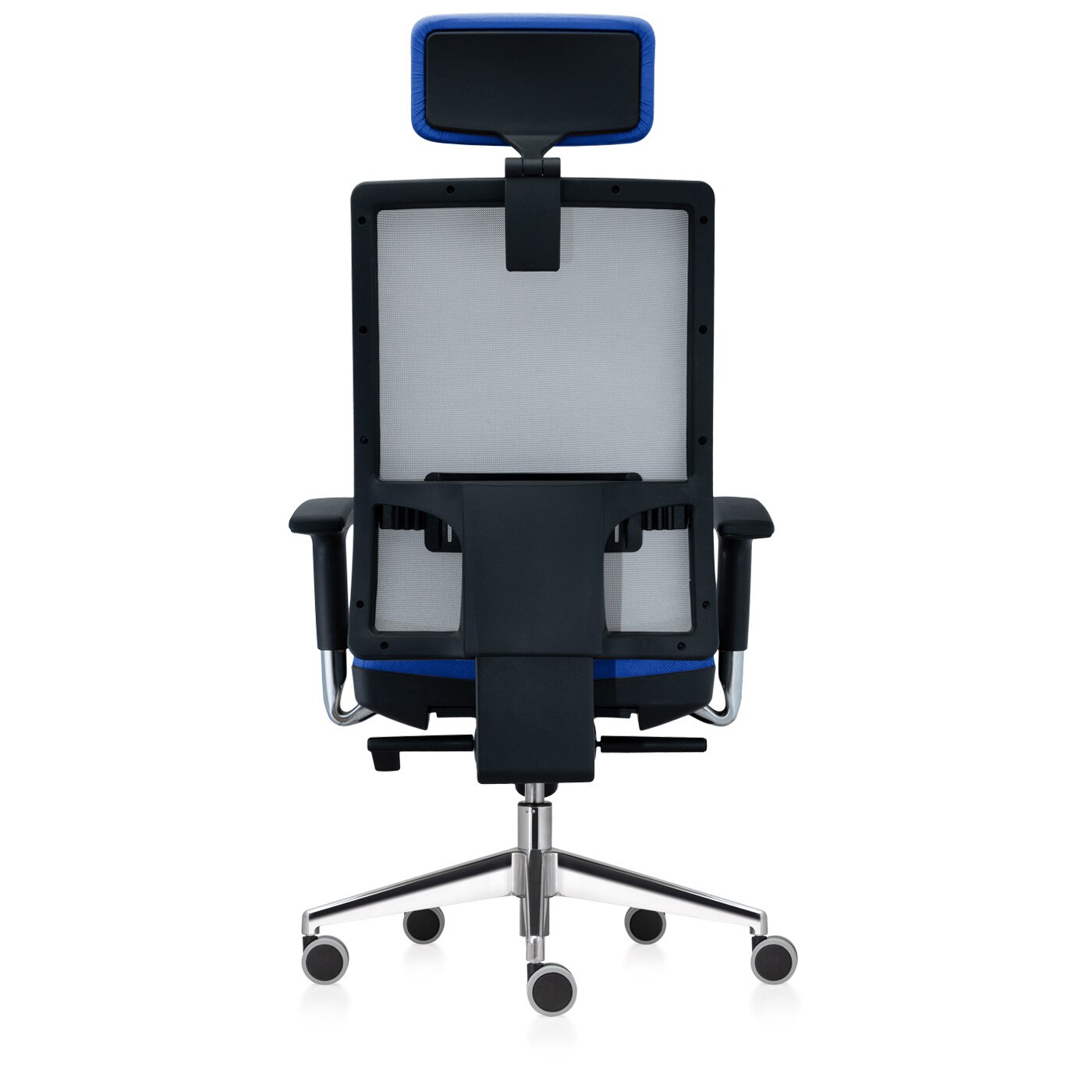 Scaun ergonomic de birou TRAFFIC CHAIRS RONDO PRO, sezut si tetiera ...