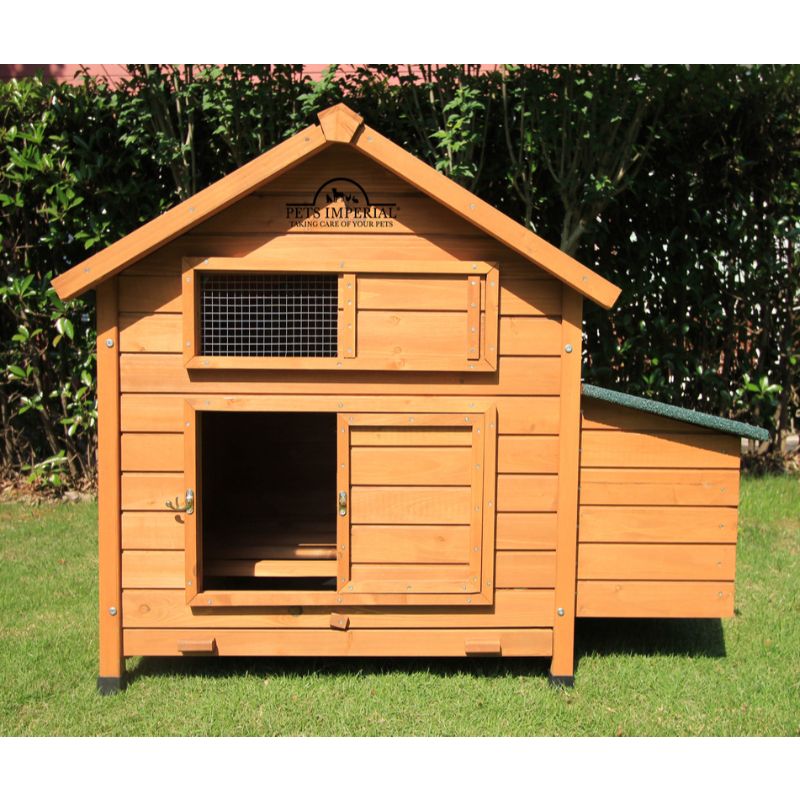 Cotet pentru gaini, Pets Imperial, Lemn, Maro, 121 x 96 x 100 cm - eMAG.ro