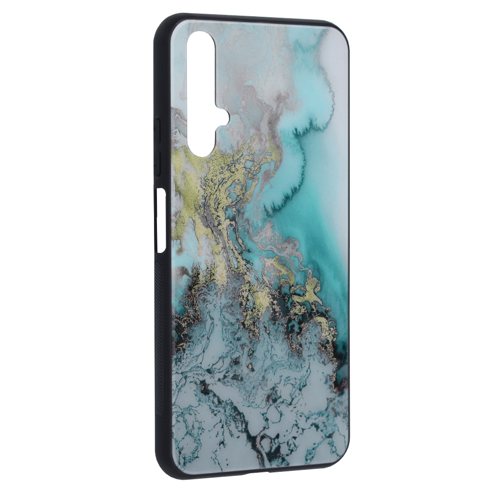 Atlantic Glaze tok Huawei Nova 5T / Honor 20 telefonhoz - Ocean Blue ...