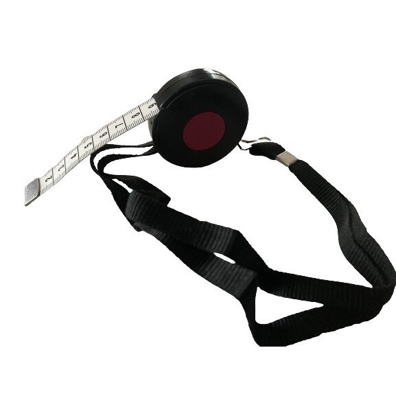 Ruleta -metru 150 cm ambele fete imprimate, din piele, cu revenire ...