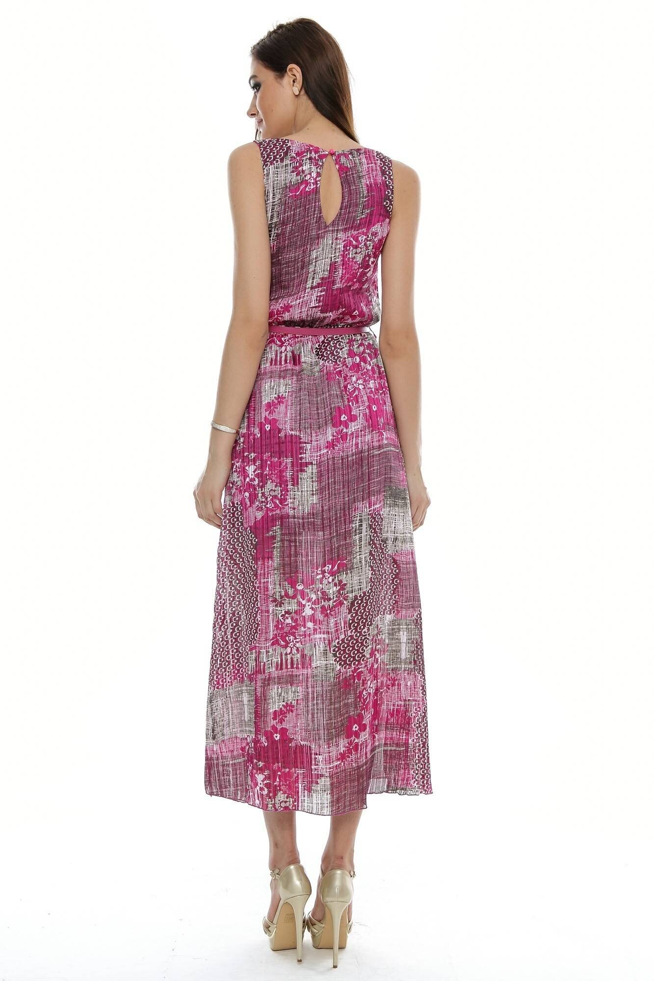Rochie roz, ROH, maxi, de vara, 42 - eMAG.ro