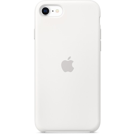 Силиконов Кейс Apple за iPhone 8, White - eMAG.bg