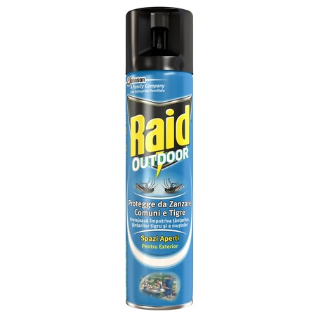 Spray anti-insecte Tantari si muste 400ml Raid pentru exterior - eMAG.ro