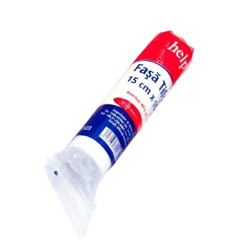 Fasa tifon 23g/m2, 100% bumbac, 15 cm x 10 m - eMAG.ro