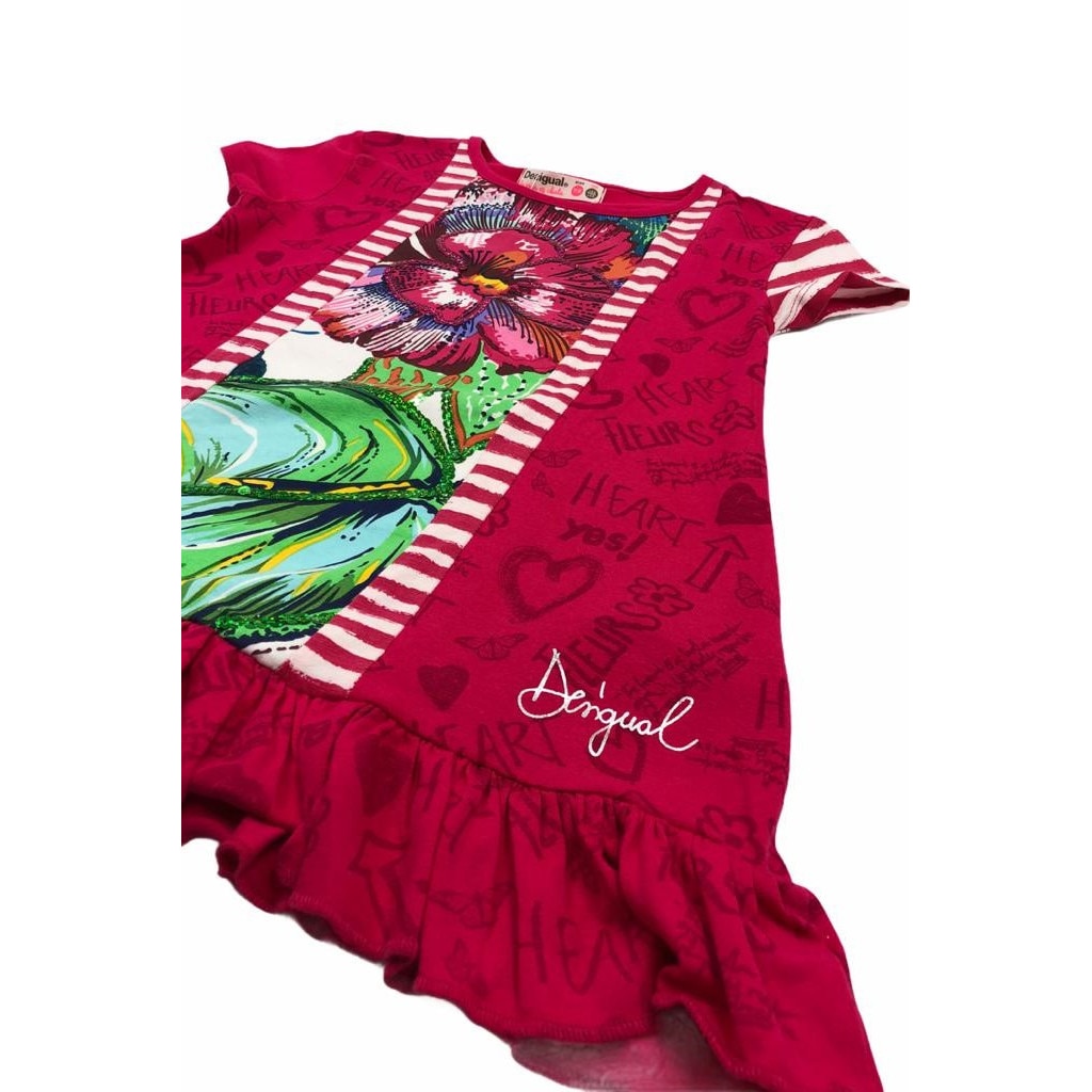 Bluza Fete, Desigual "Marte", Rosu, 13-14 Ani - eMAG.ro