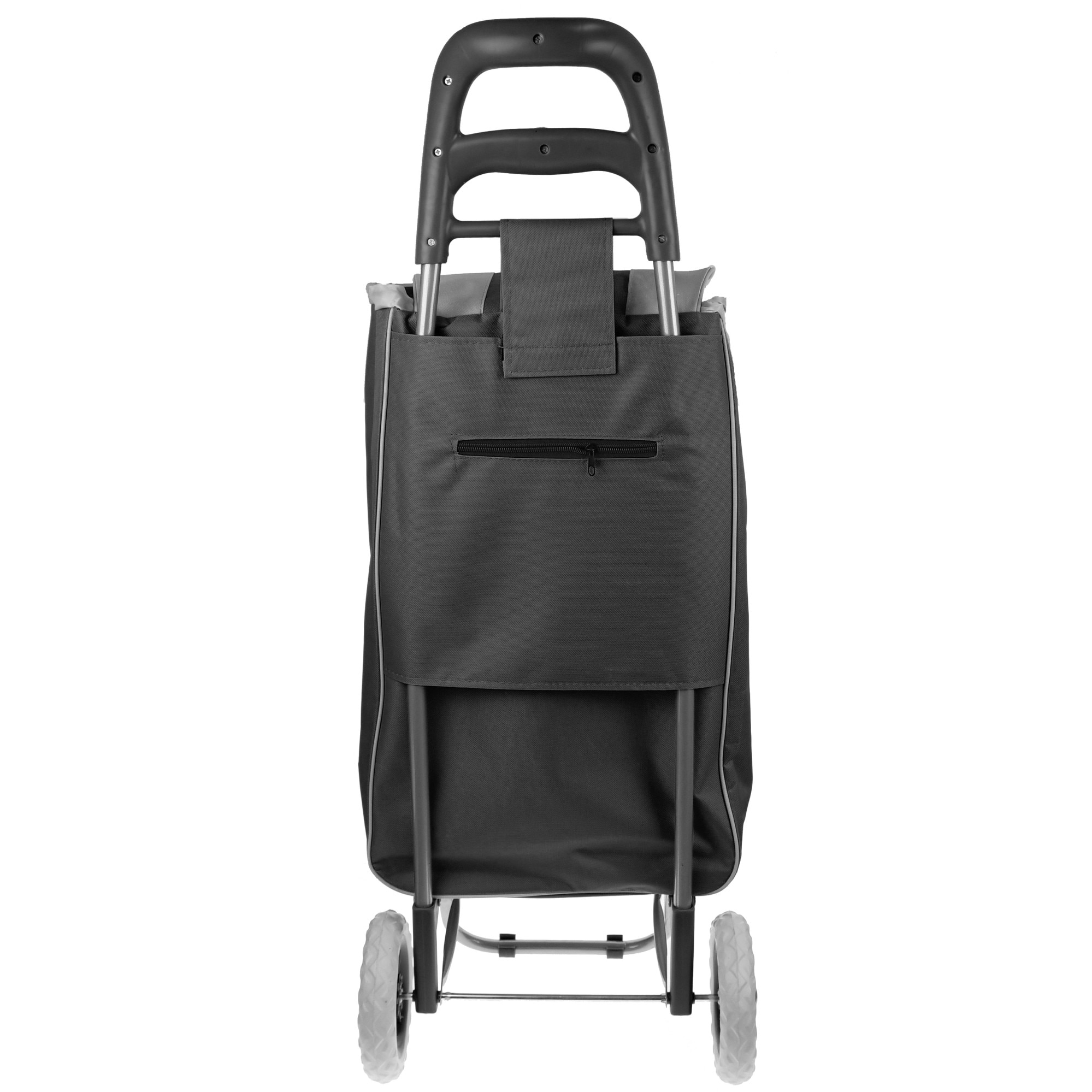 Carucior de piata pliabil, 40 litri, cu 2 roti, negru - 2990N - eMAG.ro