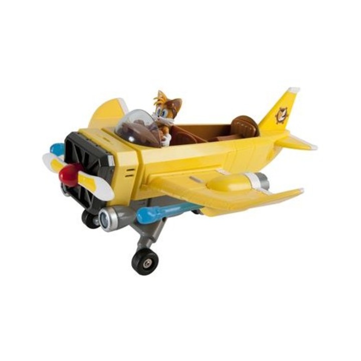 Jucarie Sonic Boom Tails' Plane With Tails Figure - eMAG.ro