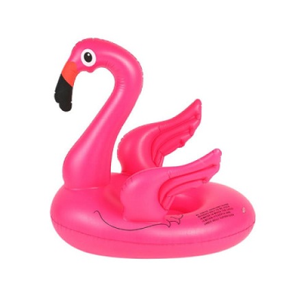 Colac gonflabil animal flamingo cu picioare,dimesiune 60 cm, roz - eMAG.ro