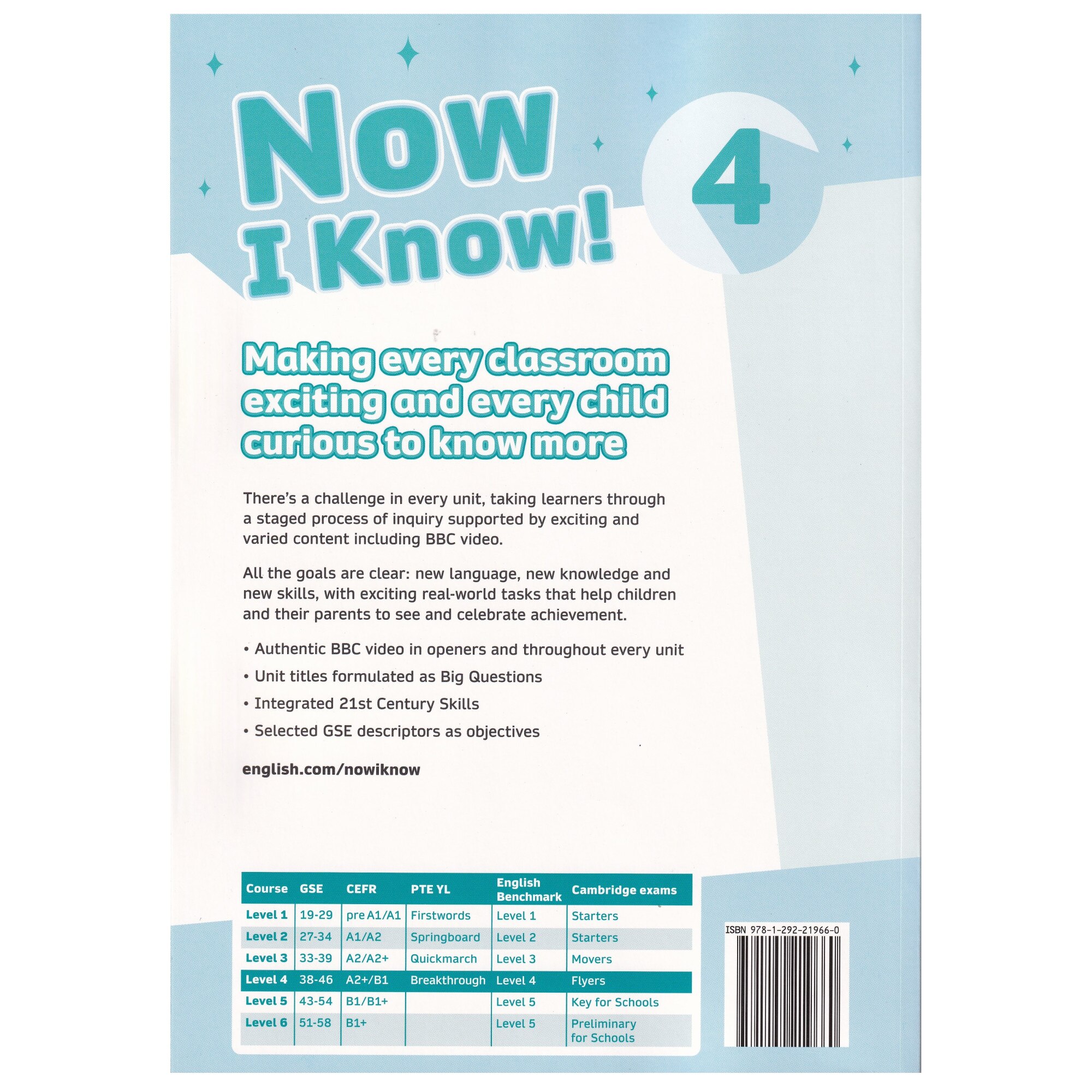 Now I Know 4 Workbook with App - eMAG.ro