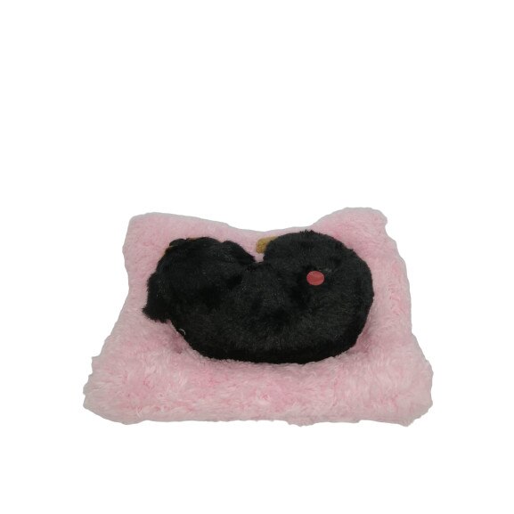 Catel interactiv, Rottweiler somnoros care doarme pe un patut roz, +3 ...