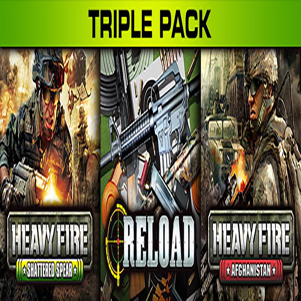 Heavy Fire + Reload Triple Pack (Digitális kulcs - PC) - eMAG.hu