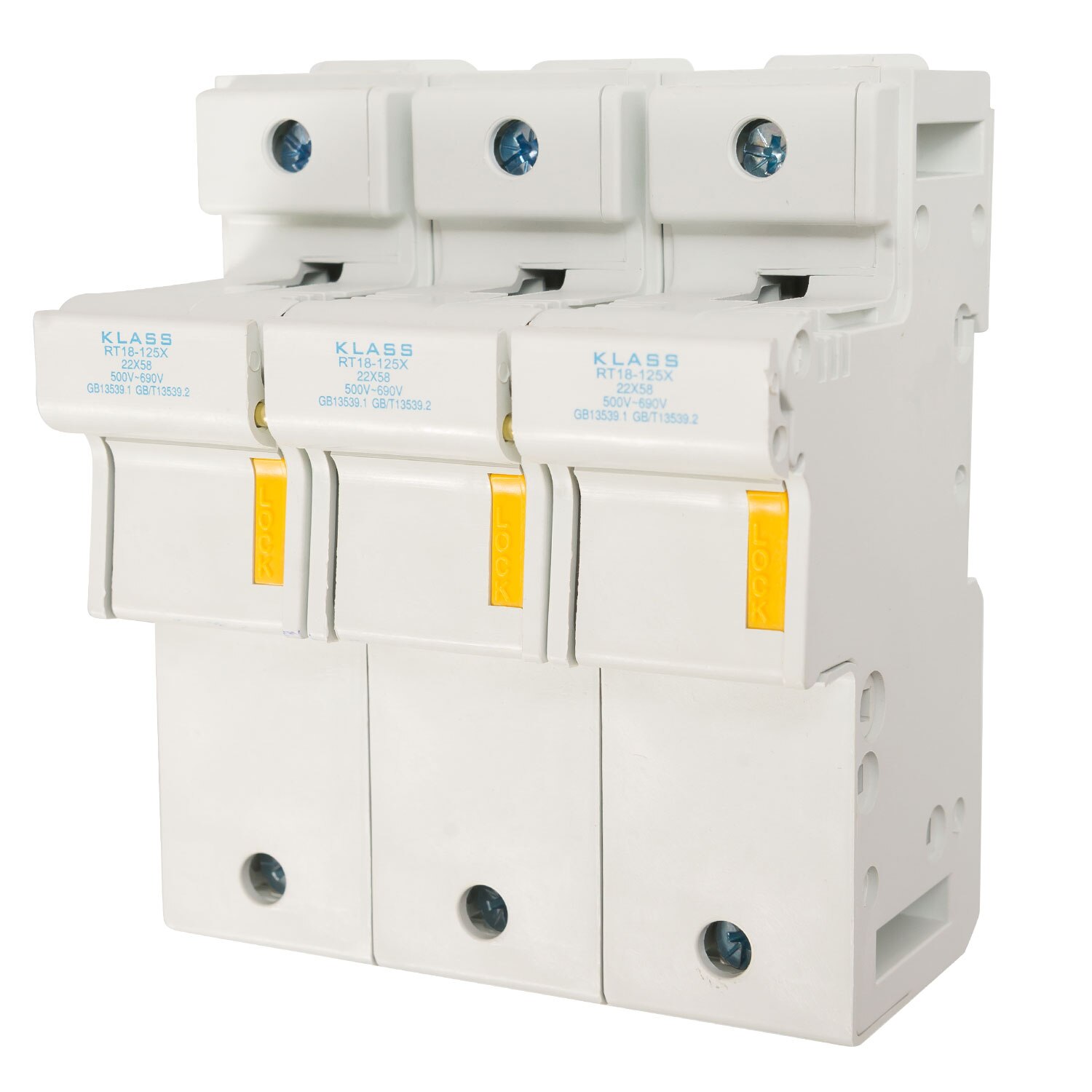 Soclu siguranta 3P/125A RT18, Dimensiune 22x58 - eMAG.ro