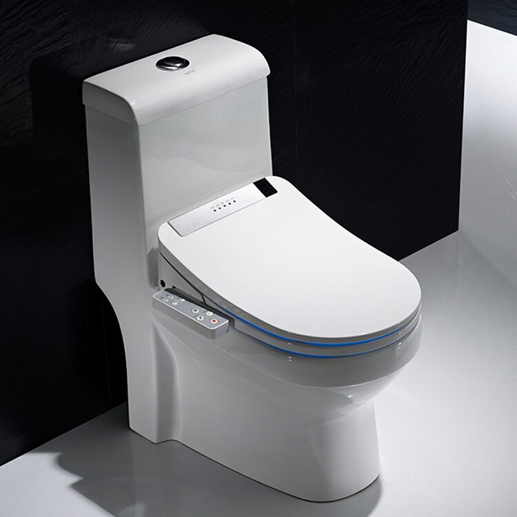 Toaleta wc smart AIX©, din ceramica, inchidere automata, scaun incalzit ...