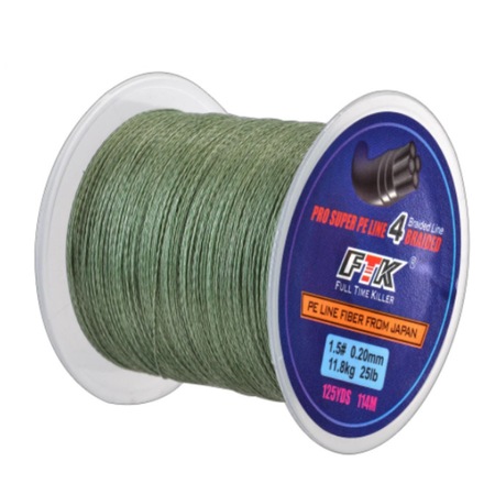 Fir textil impletit in 4 fire, CRT FTK, Super Line, 0.20 mm, 114 M, 11. ...