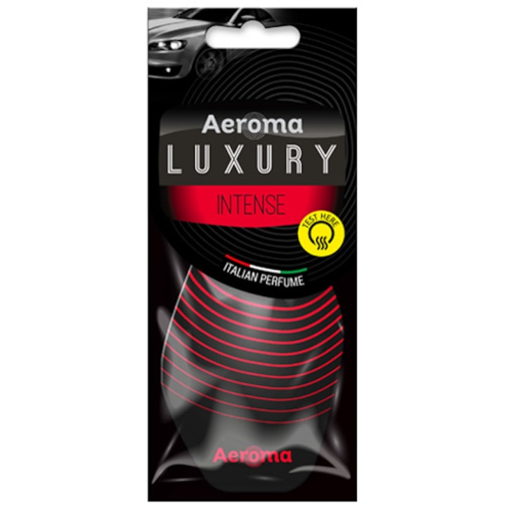 Ароматизатор за кола Aeroma Luxury Intense, Картон - eMAG.bg