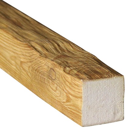 Grinda polistiren decorativa textura lemn, 9x9x120 cm - eMAG.ro