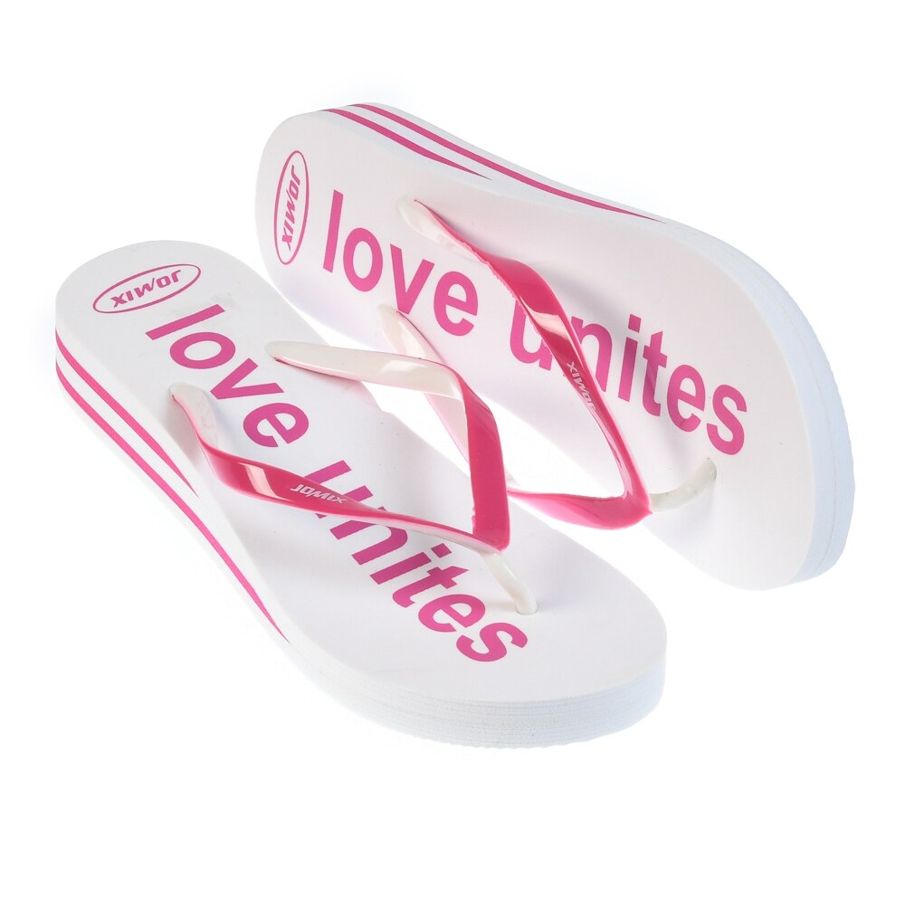 Slapi De Dama TrendMall Jessica Alb Cu Roz 40 EU - eMAG.ro