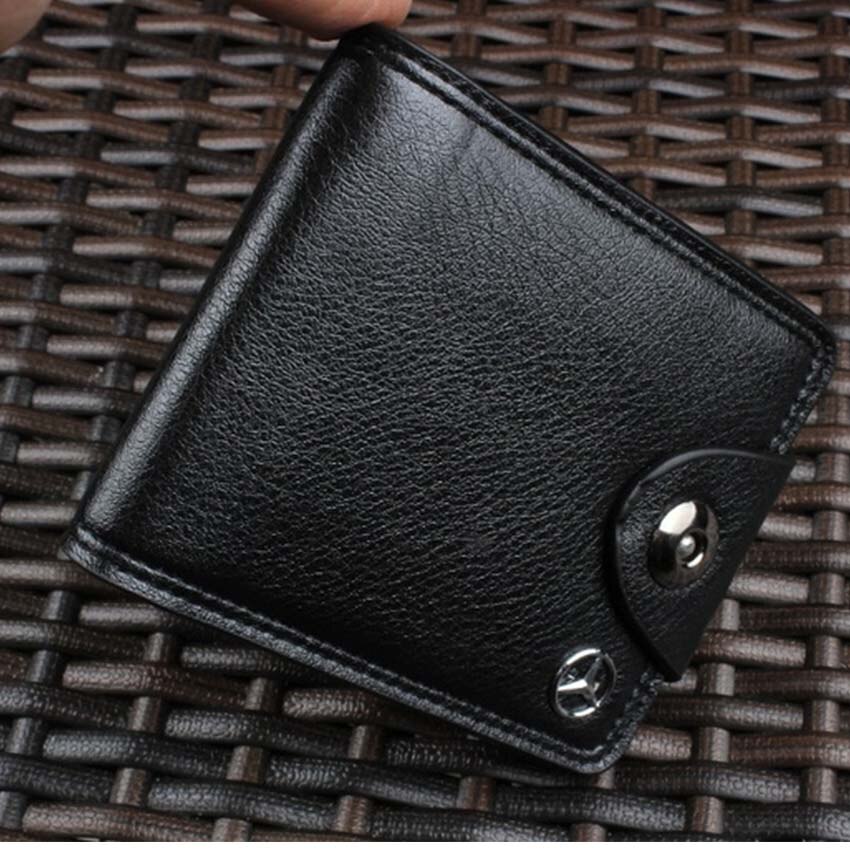 Portofel pentru barbati, model Mercedes, Negru - eMAG.ro