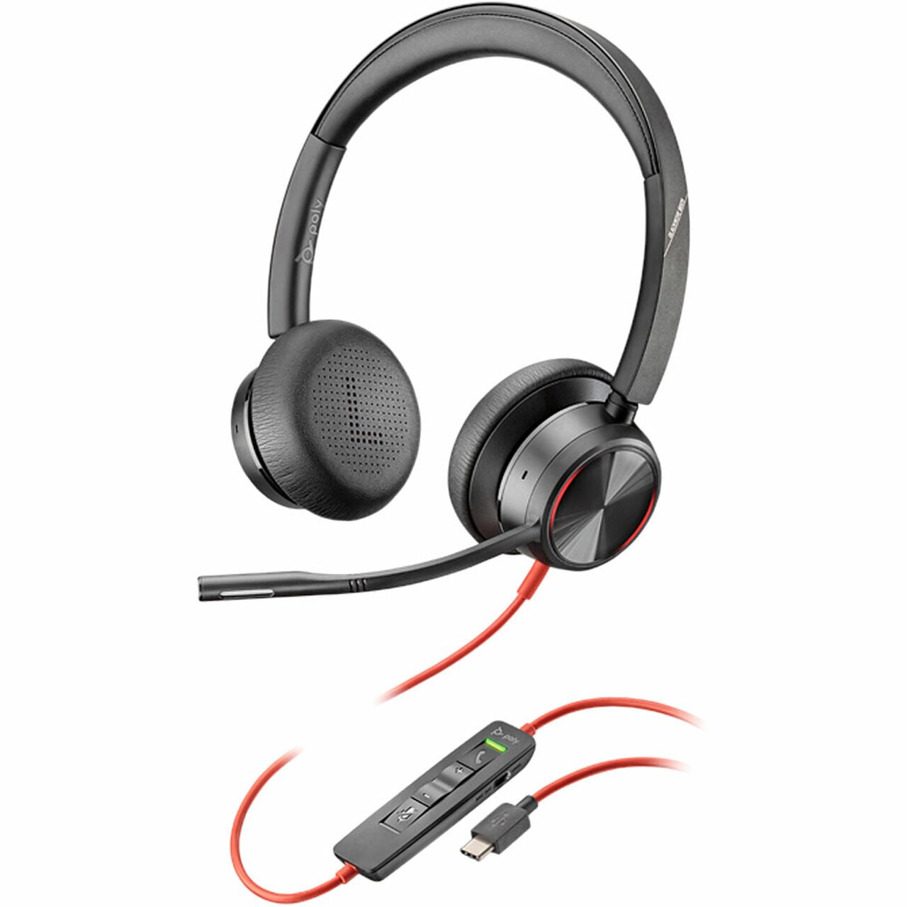 Casti Call Center Plantronics Blackwire 8225,BW8225 USB-C,WW (214407-01 ...