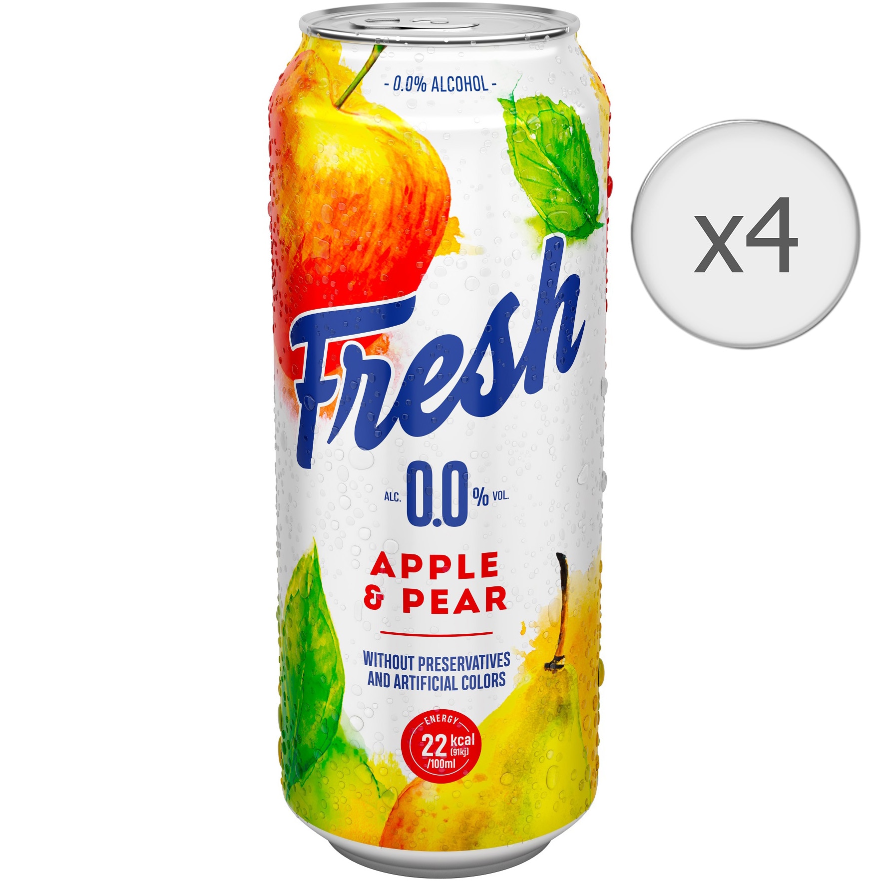 Fresh Apple & Pear, Doza, 4 x 0.5l - eMAG.ro