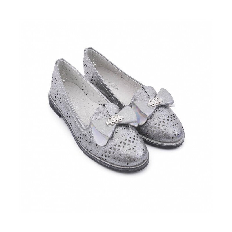 Balerini De Copii TrendMall Ave Argintiu Inchis 35 EU - eMAG.ro