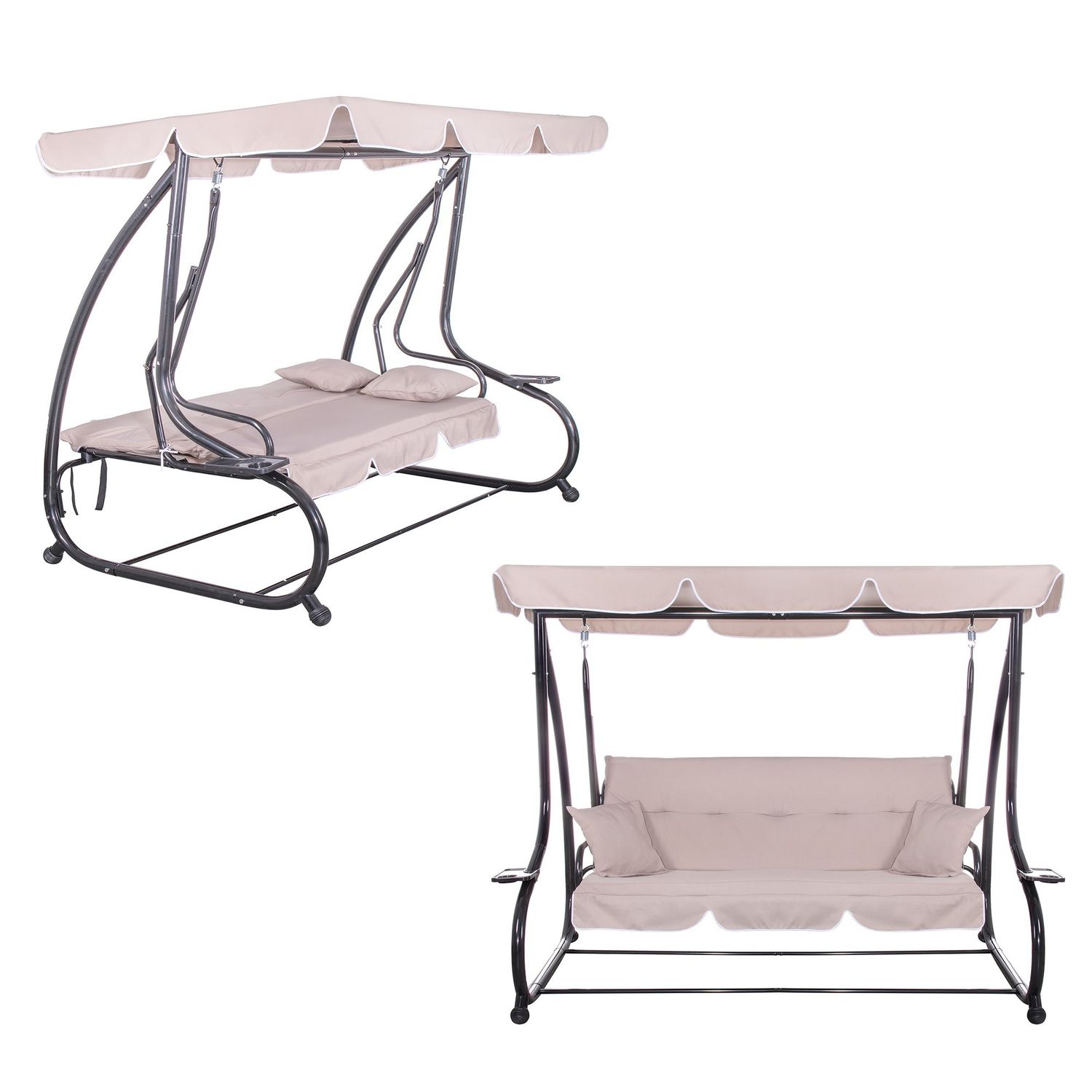 Balansoar leagan pat 3 persoane Sersimo Viena, GS6E, greutate maxima ...