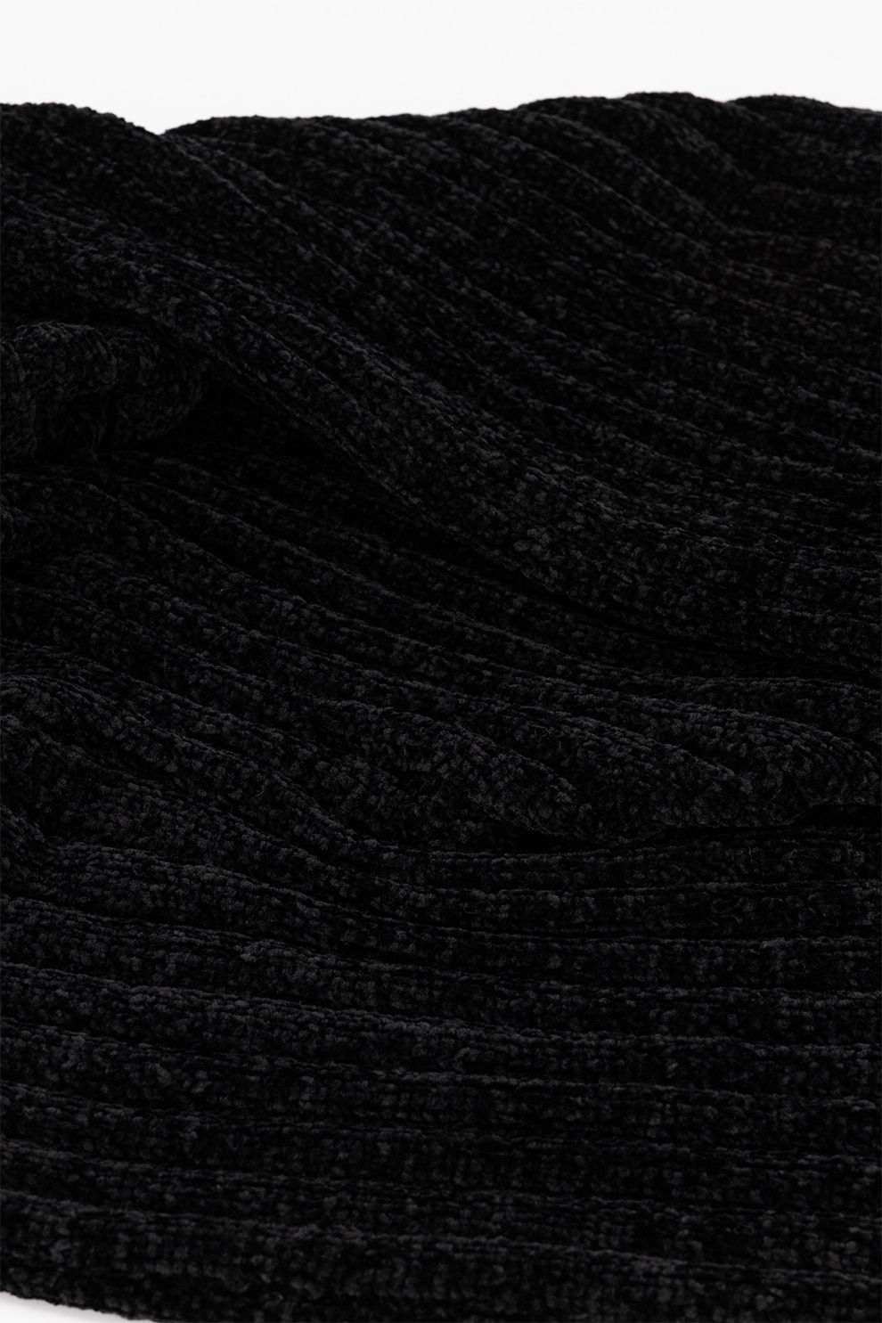 EA7, Fular circular cu striatii, Negru - eMAG.ro