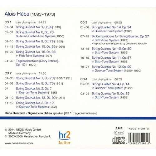 Alois Haba - Complete String Quartets (4CD) - eMAG.bg