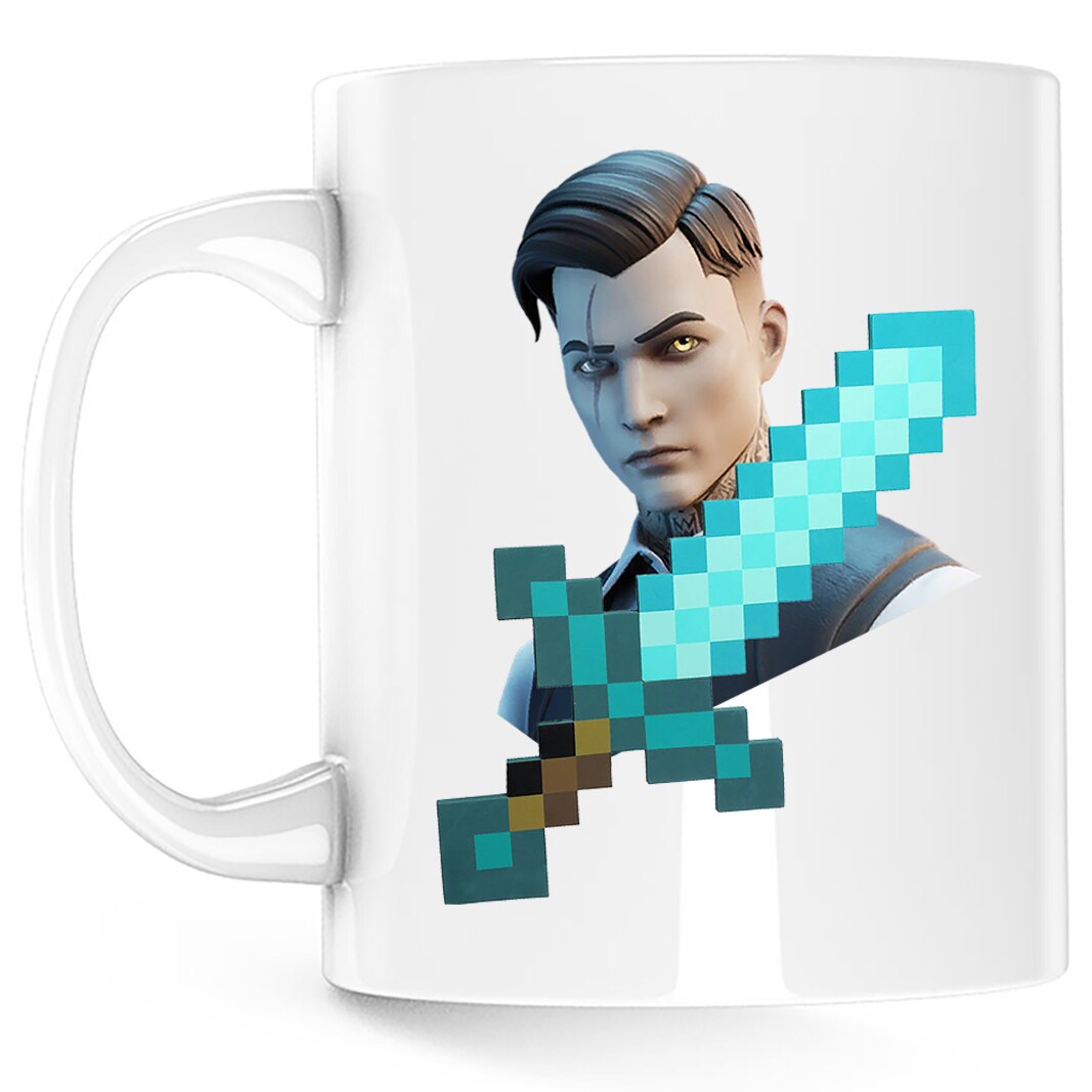 Bögre Midas Outfit Fortnite Minecraft, Fehér, 330 ml - eMAG.hu