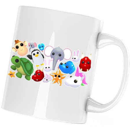 Чаша Roblox Adopt Me Cute Pets Collection, Бял, 330 мл - eMAG.bg