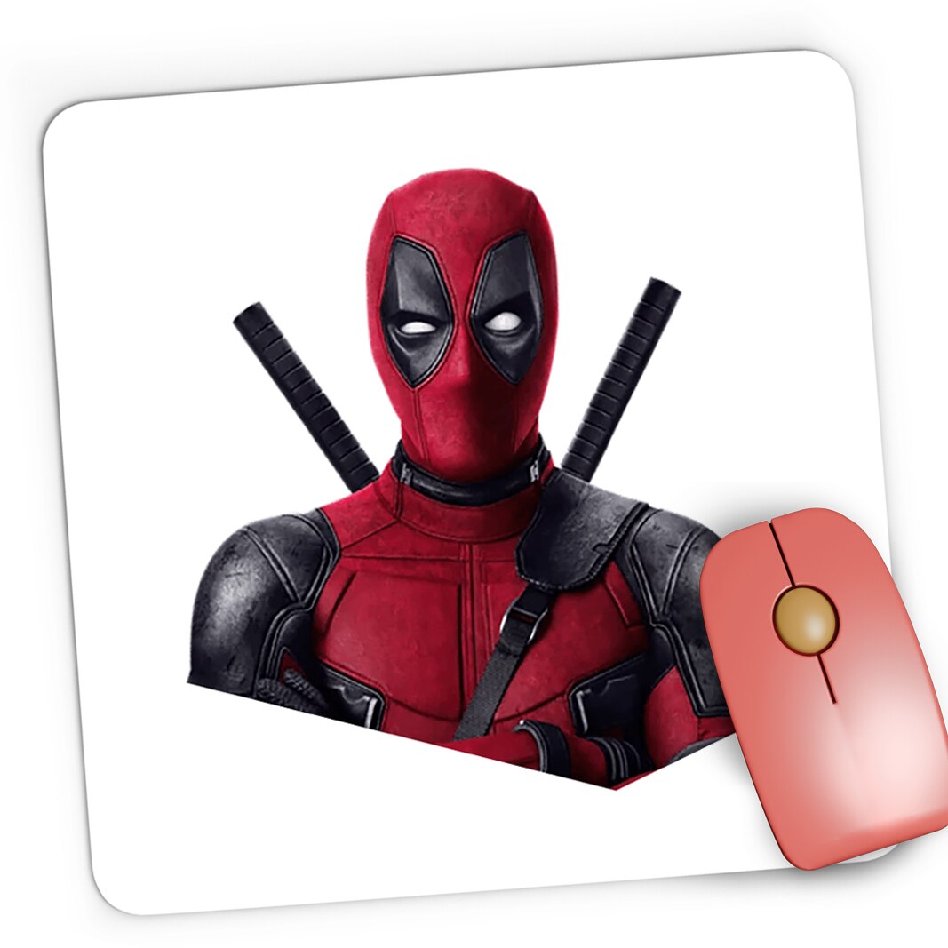 Mousepad Gaming Deadpool Badass Dad, 21x19 cm - eMAG.ro