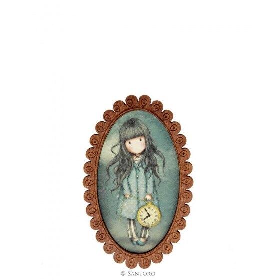 Gorjuss Kitűző - White Rabbit - eMAG.hu