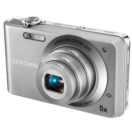 Aparat foto digital Samsung PL80, Argintiu - eMAG.ro