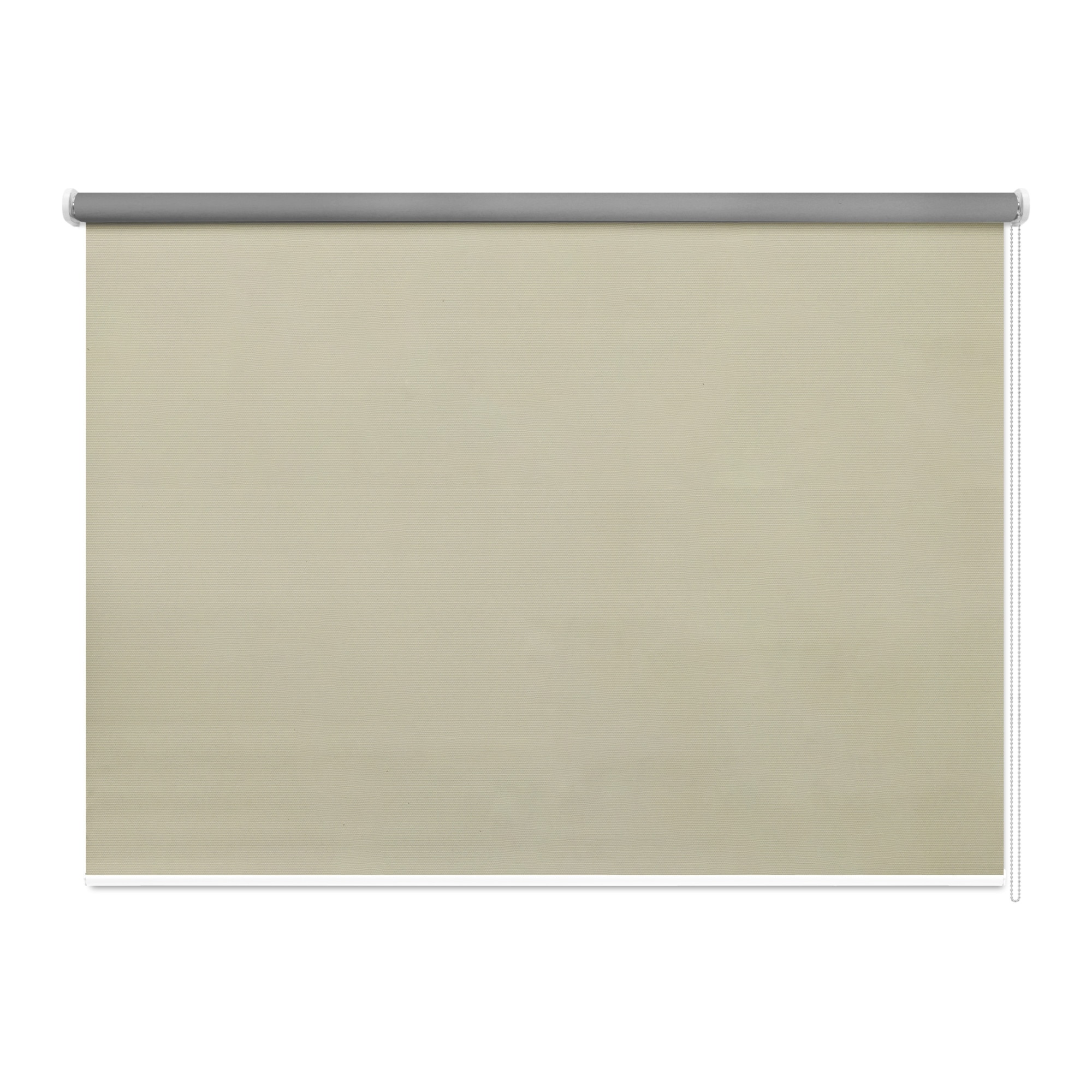 Rulou textil blackout, opac, reflexiv, Bej, 122 x 170 cm - eMAG.ro