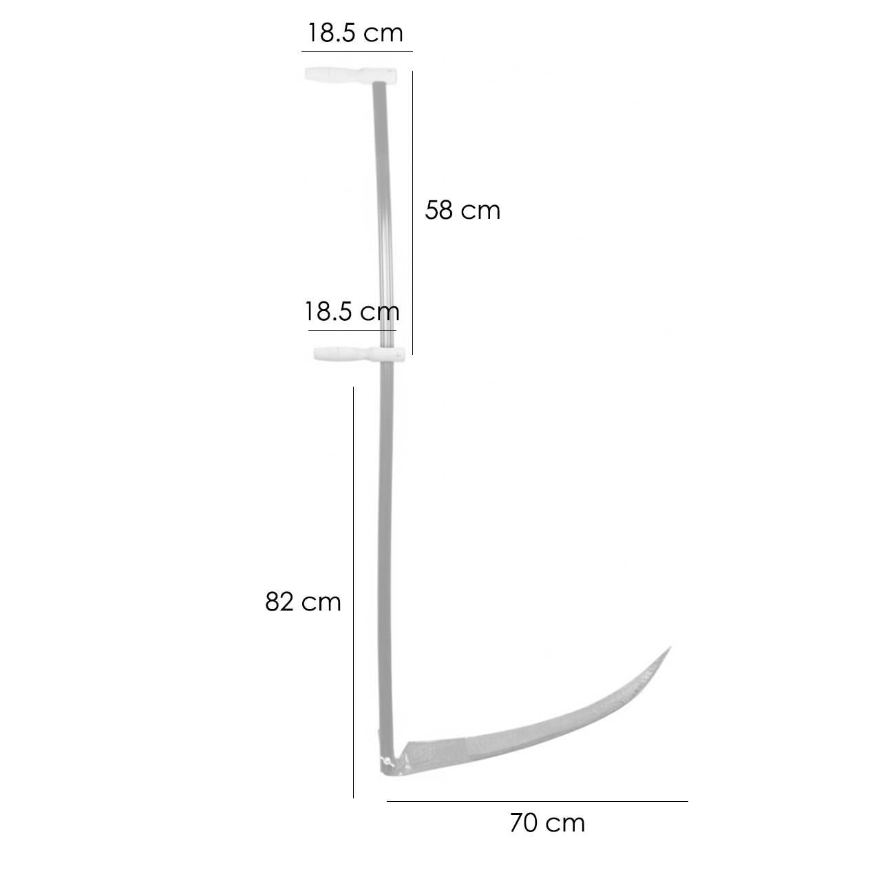 Coasa cu coada metalica, 700 mm - eMAG.ro