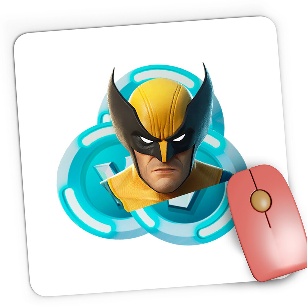 Gaming Egérpad Wolverine Legendary Skin Fortnite VBucks, 21x19 cm - eMAG.hu