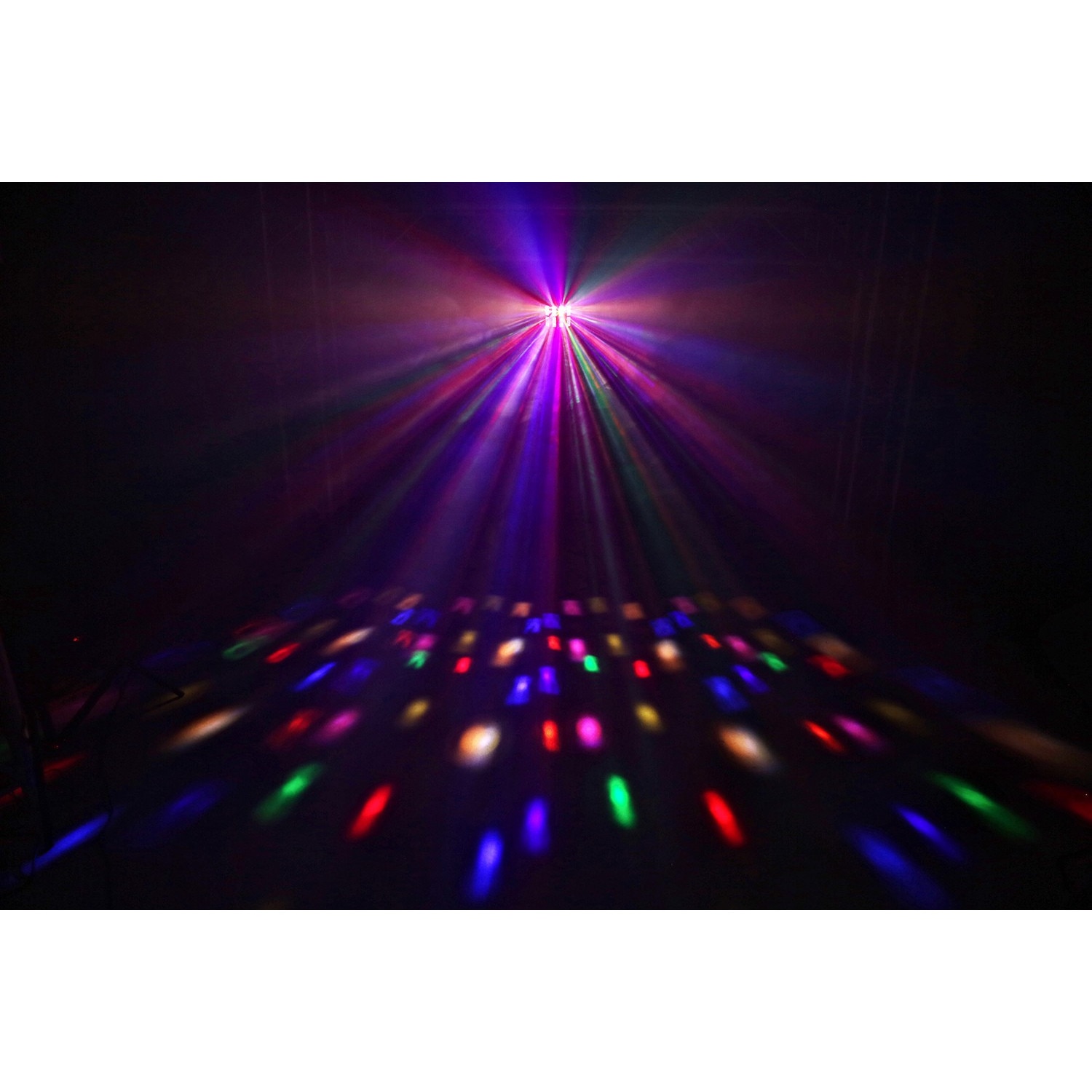 Efect derby cu stroboscop, LED 9x 3W RGBAWP, 6x Uv/White LED 2-in-1 DMX ...