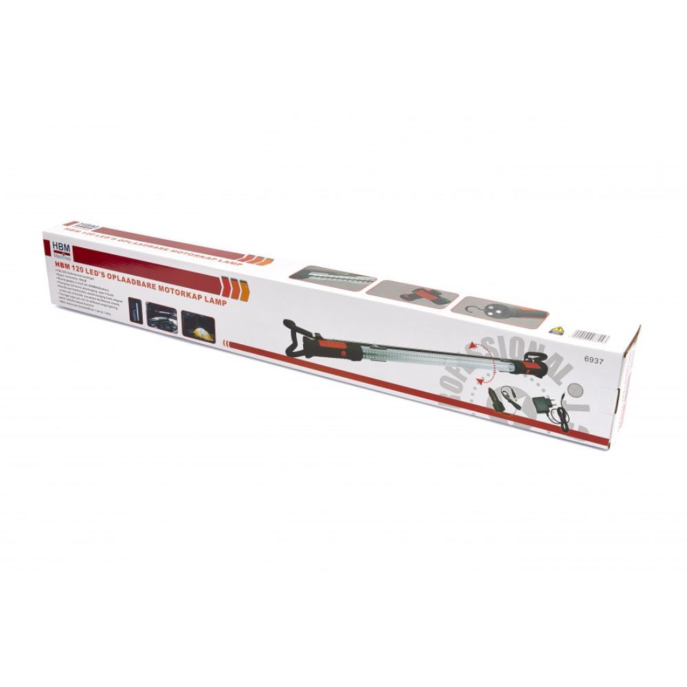 Lampa LED pentru capota, HBM, reincarcabila, cu suport telescopic - eMAG.ro