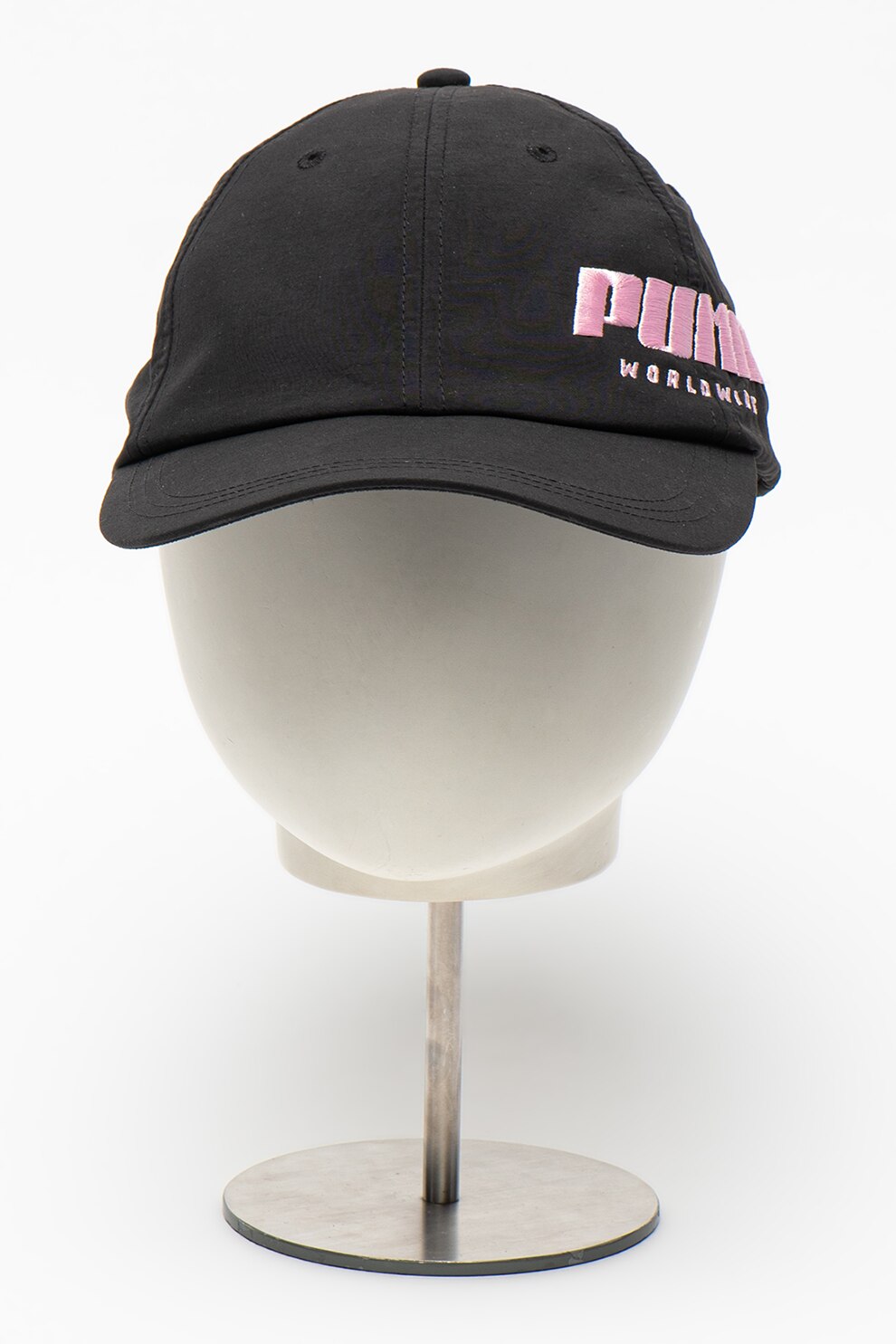 Puma, Sapca cu logo brodat Trailblazer, Negru/Roz - eMAG.ro