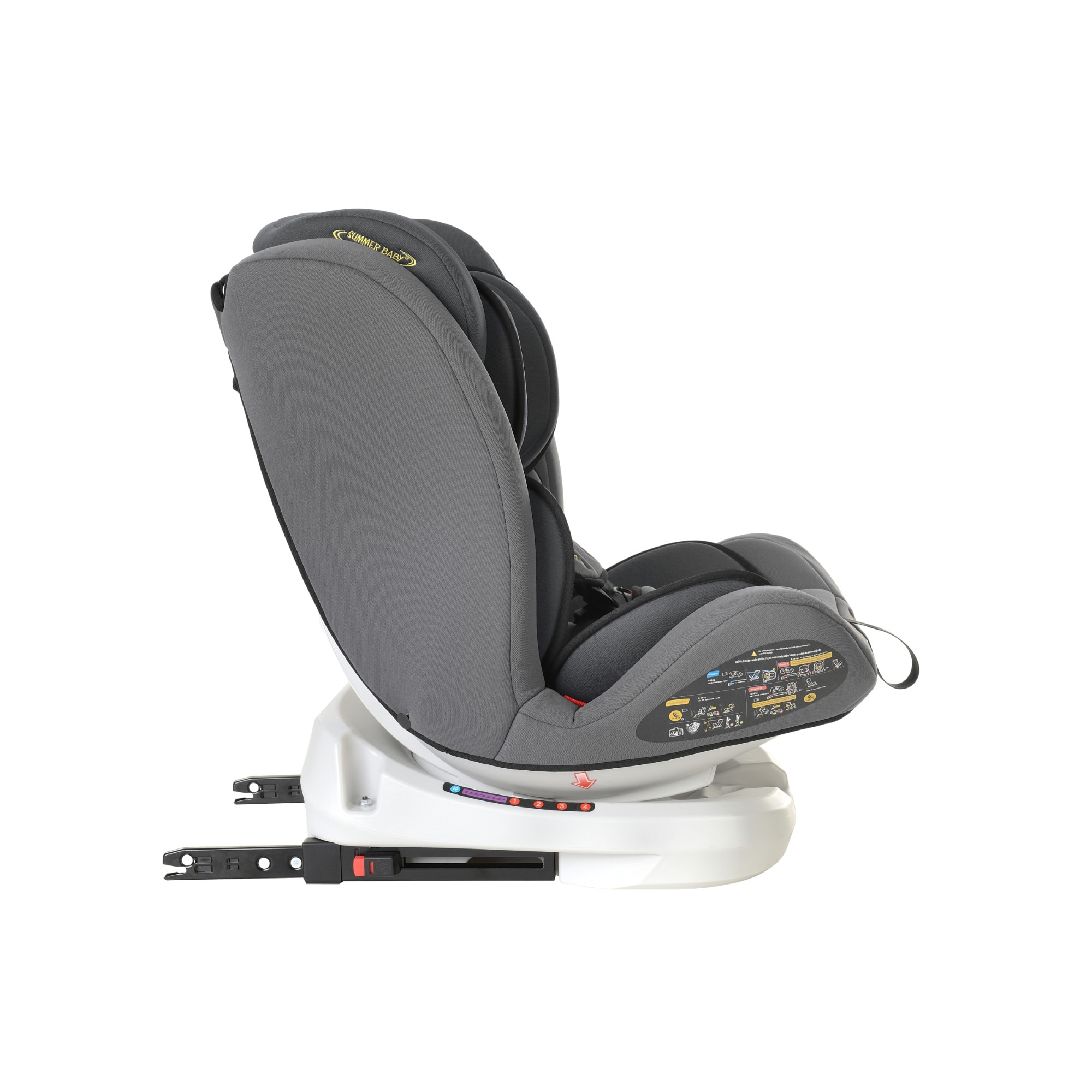 Scaun Auto pentru Copii, KinderVibe® Aruba Safe, 0-36 Kg, Rotire 360 ...