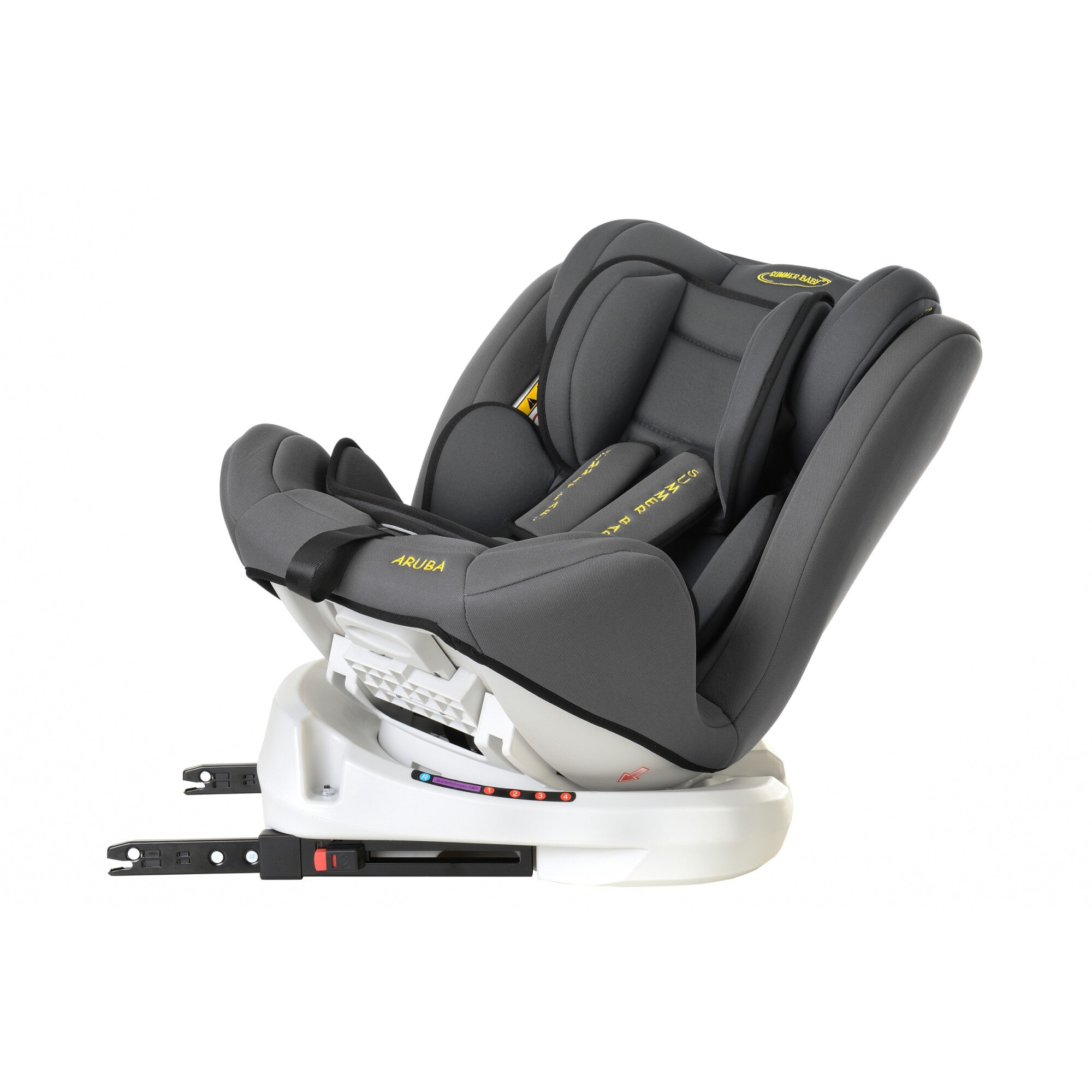 Scaun Auto pentru Copii, KinderVibe® Aruba Safe, 0-36 Kg, Rotire 360 ...