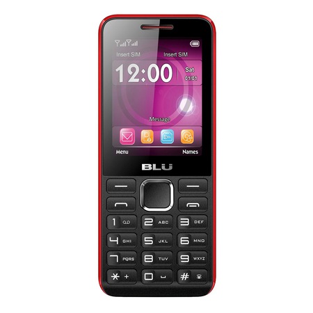 Telefon mobil BLU Tank II, Dual Sim, Black-Red - eMAG.ro