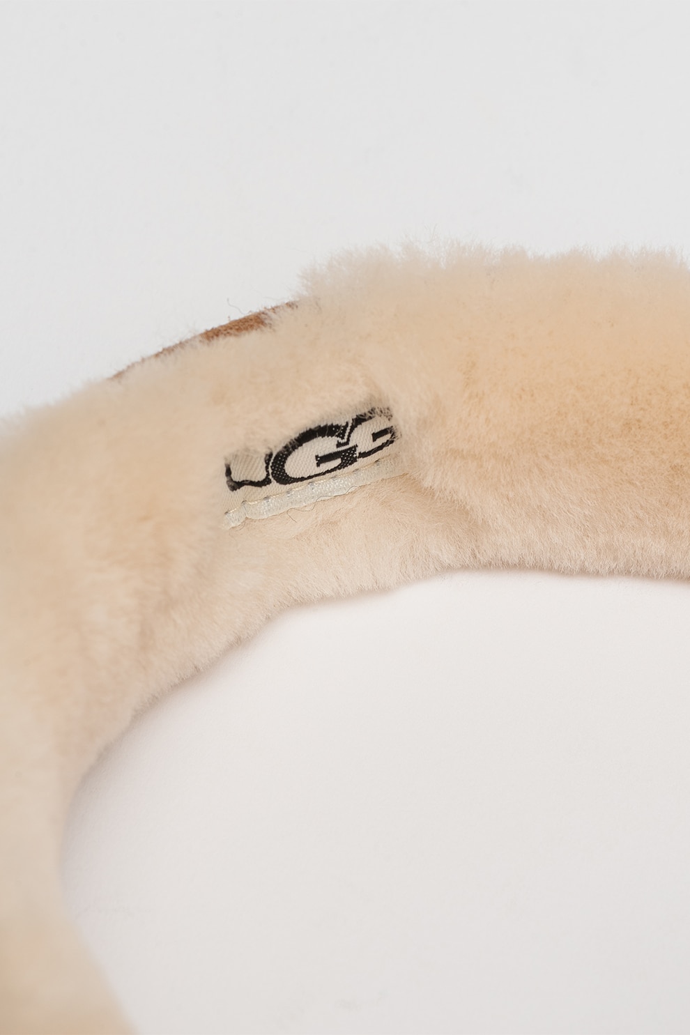 UGG, Protectii de urechi cu logo brodat, Maro - eMAG.ro