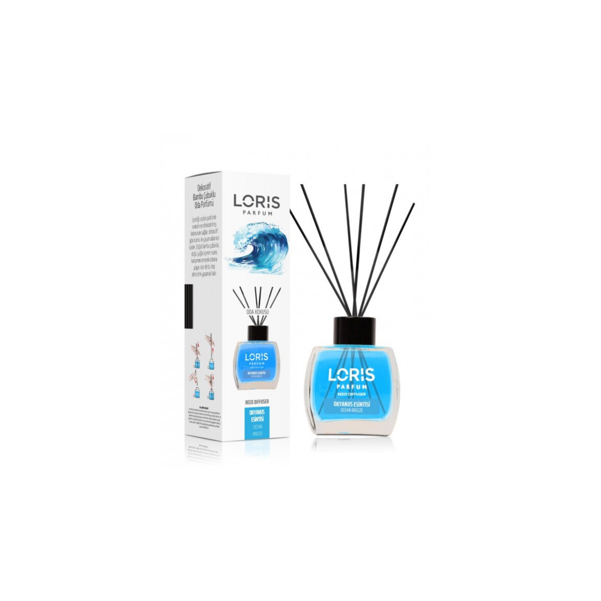 Odorizant camera, Loris, 120 ml, ocean - eMAG.ro