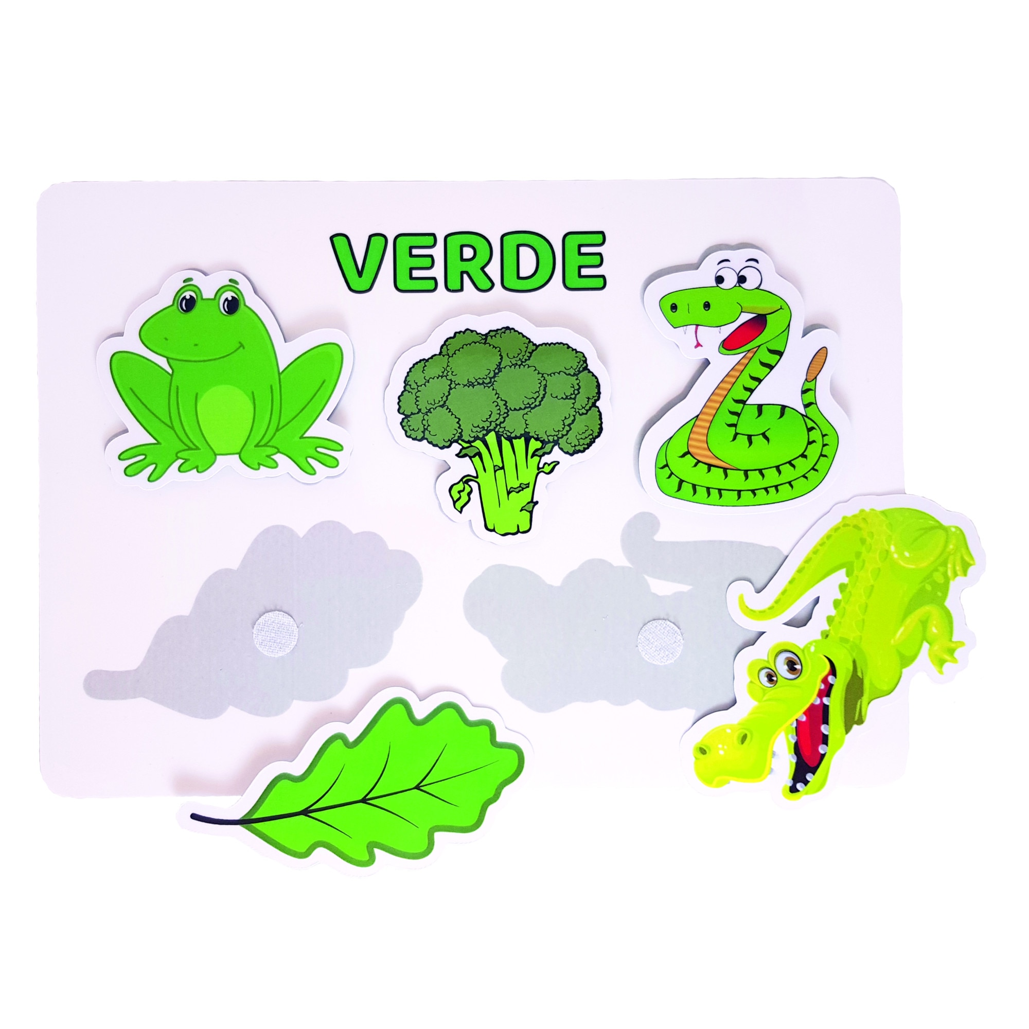 Plansa educativa - Culoarea Verde - eMAG.ro