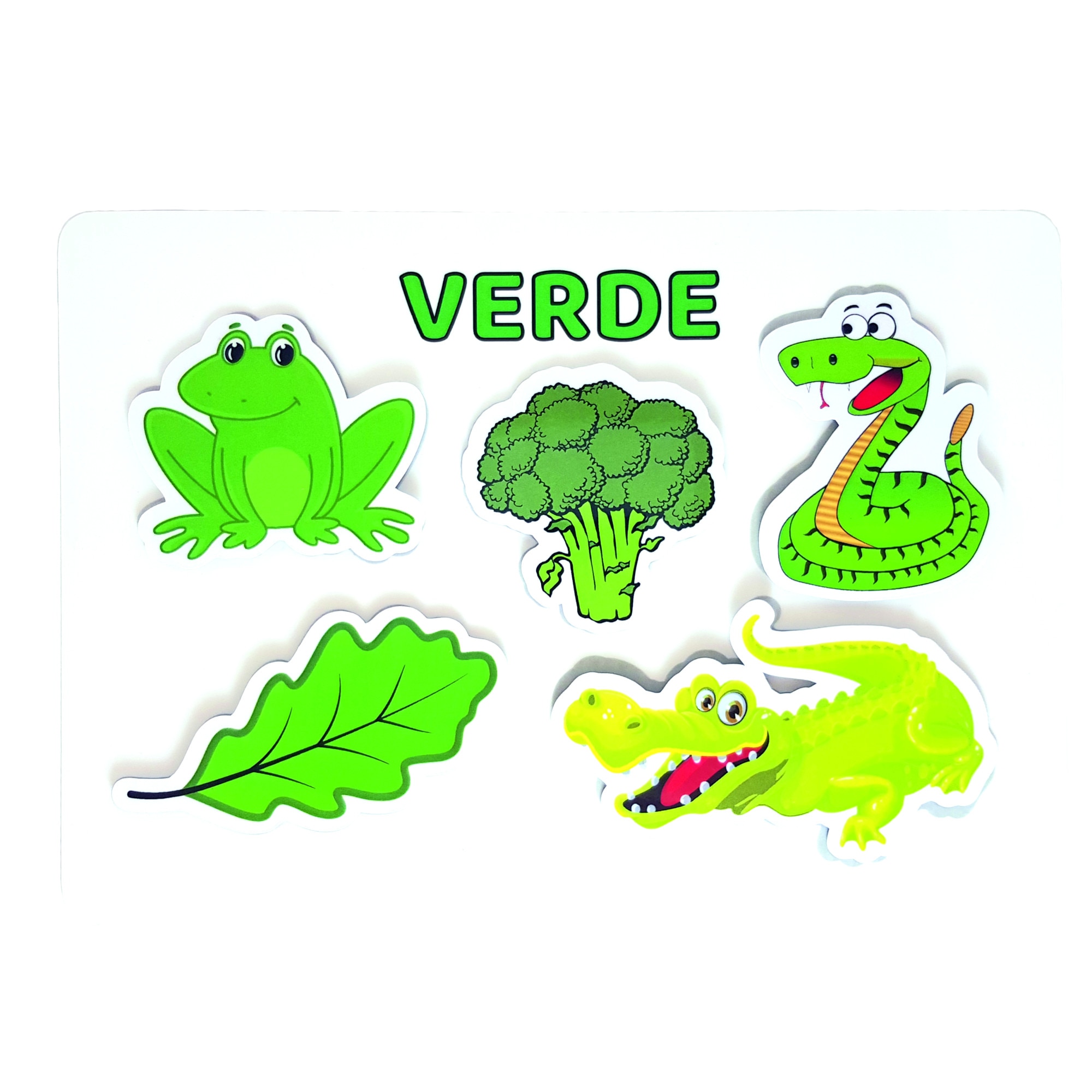 Plansa educativa - Culoarea Verde - eMAG.ro